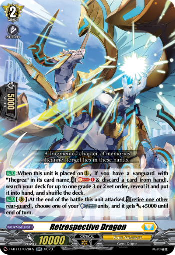 Retrospective Dragon (RR) - Cardfight Vanguard Cards Singles ...