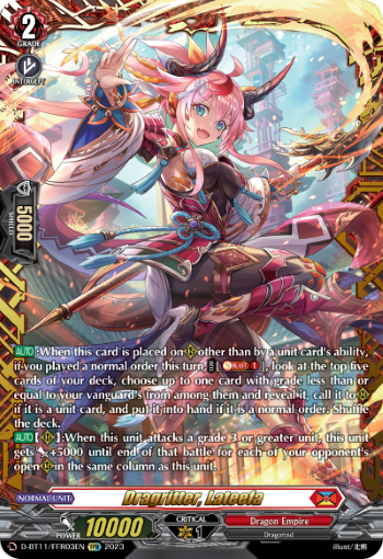 Dragritter, Lateefa (FFR) - Cardfight Vanguard Cards Singles - Cardfight Vanguard Shop